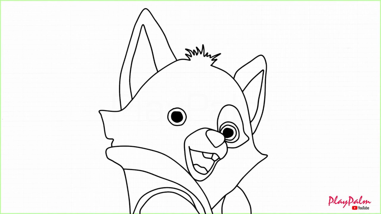 Draw Wolf wolfie from special agent OSO - YouTube