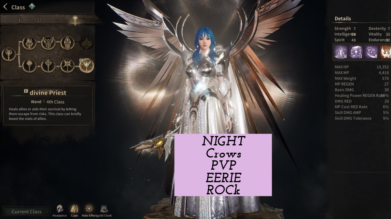 NIGHT CROWS PvP MASARTA EERIE ROCK Hard life being Cleric :D 4th Job ...