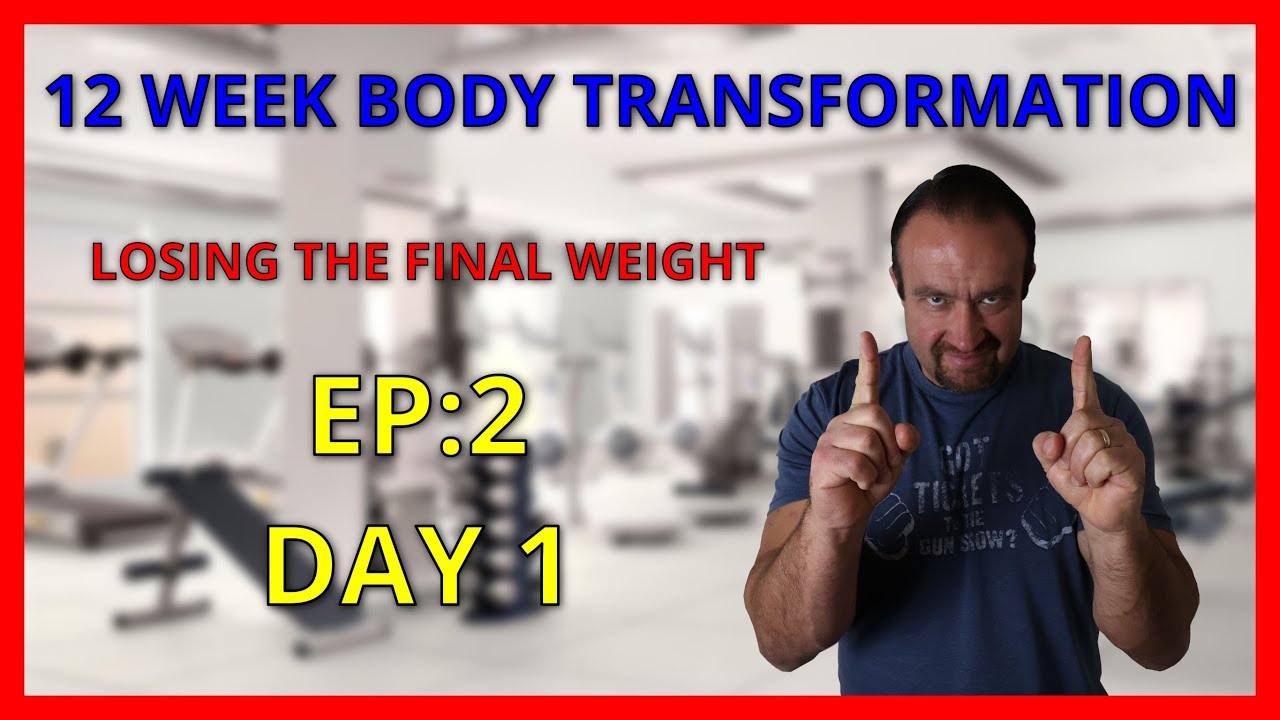 12 WEEK BODY TRANSFORMATION | EP2 - DAY 1 - CHEST BACK - YouTube