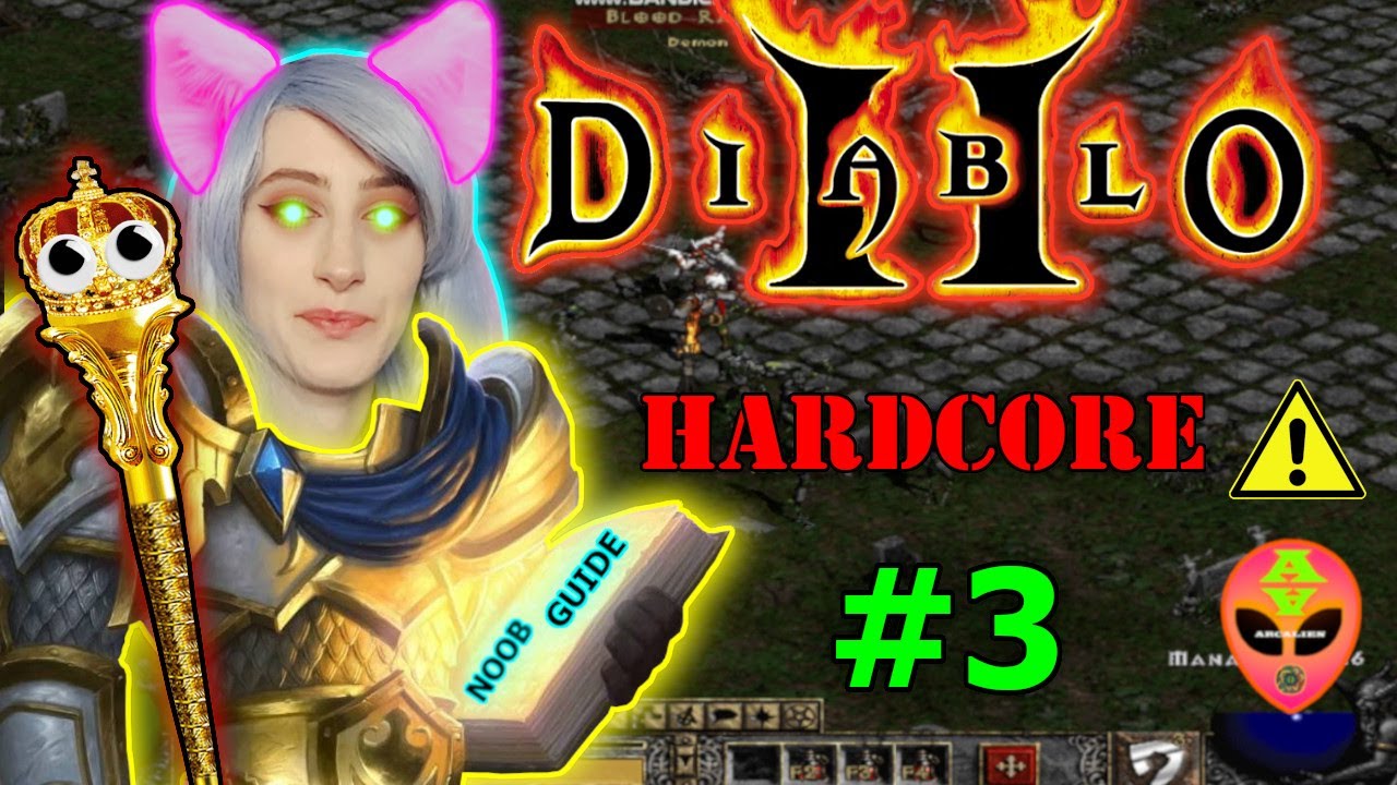 PALADIN Hardcore! BLOOD RAVEN, TRYING TO TALK TO DEMONS. Let's Play ...