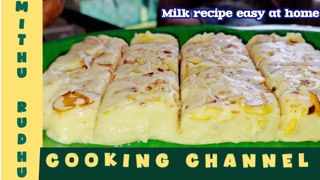 #பால் பவுடர் வச்சு இப்படி ஒரு ஸ்வீட்டா #how to make milk powder Barfi # ...