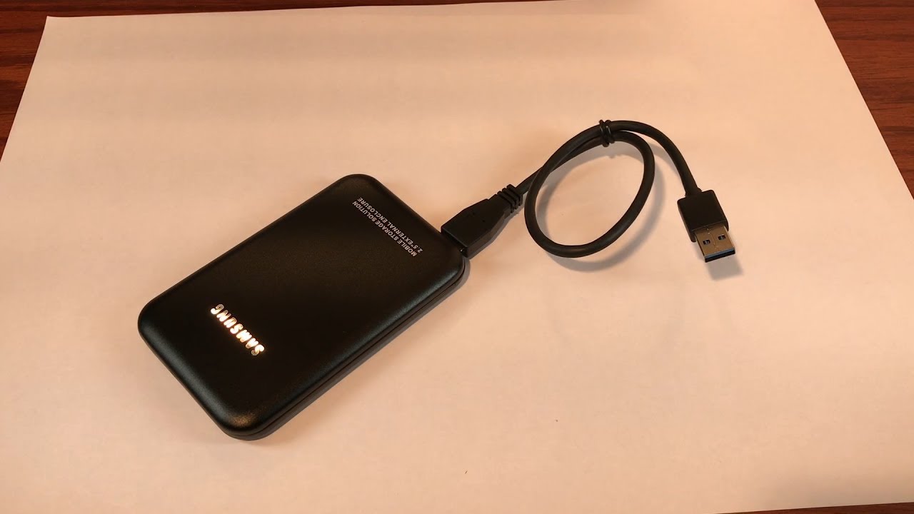 Samsung F2 Mobile Storage 2.5" External Enclosure | تحويل اي هارد ديسك ...
