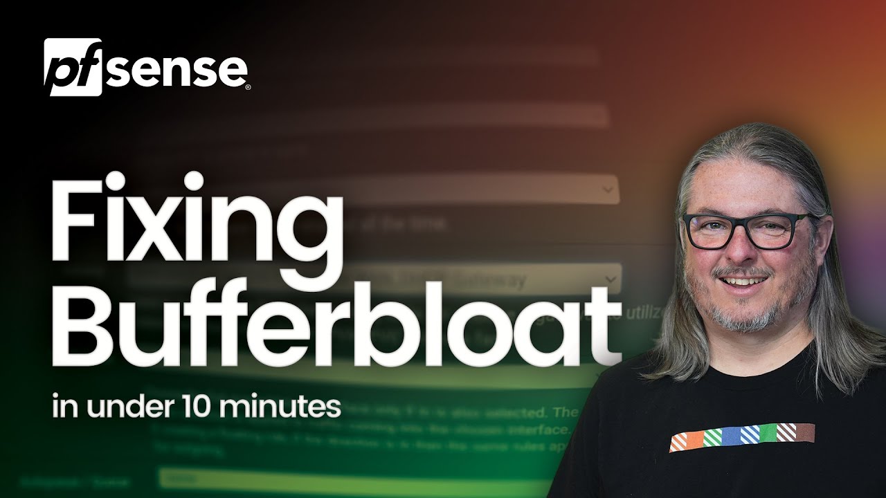 How To Fix Bufferbloat In Pfsense For Better Network Performance Youtube