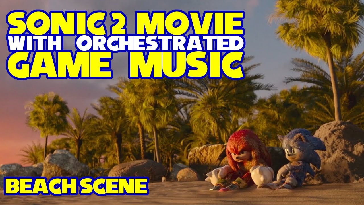 Sonic 2 Movie with Game Music - Drowning and Beach Scenes - YouTube