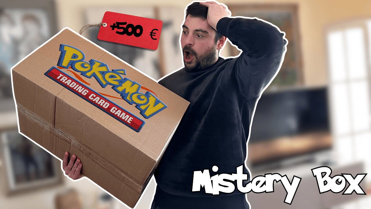 🎁 Apertura de una MISTER BOX Pokémon TCG FÍSICA de MÁS de 500 ...