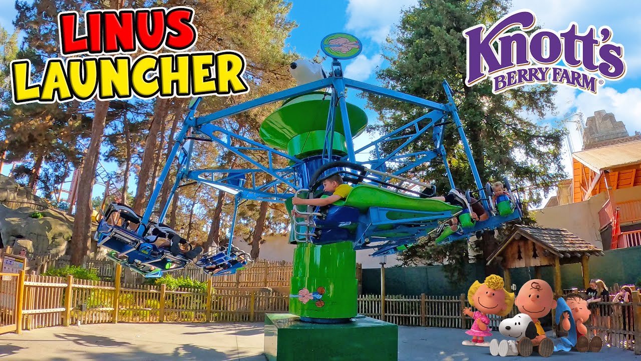 Linus Launcher Family Ride in Camp Snoopy at Knott’s Berry Farm (June ...
