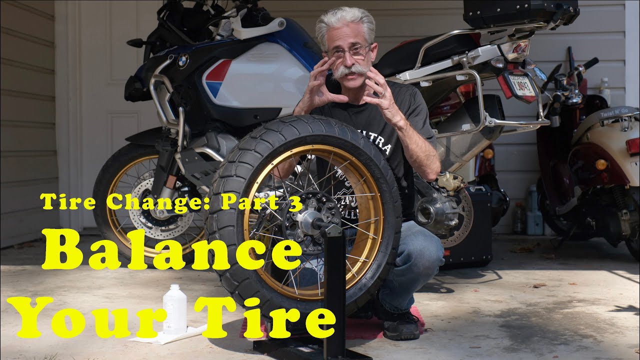 The Quick And Easy Way To Balance Your Motorcycle Tire - YouTube
