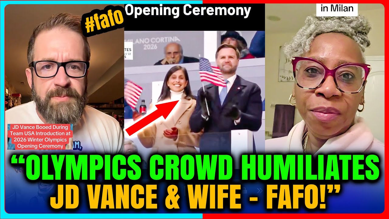 JD VANCE THOUGHT HE’D GET CHEERS… THE OLYMPICS SAID BOO 😬 — NOW REGRET ...