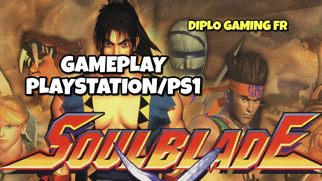 SOUL BLADE (SOUL EDGE) GAMEPLAY PLAYSTATION PS1 - Retro fun - YouTube