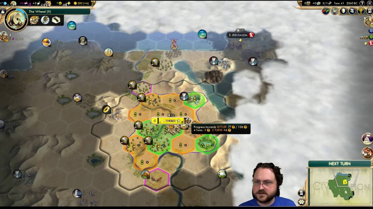 Civilization 5 - Walk like an Egyptian - Earth / True Start Location ...