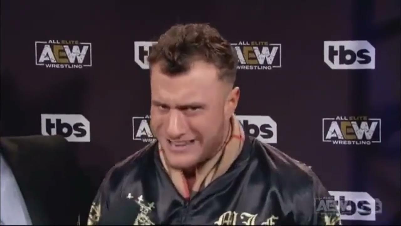 MJF & Ricky Starks Backstage Promo | AEW Dynamite 14 December 2022 - YouTube