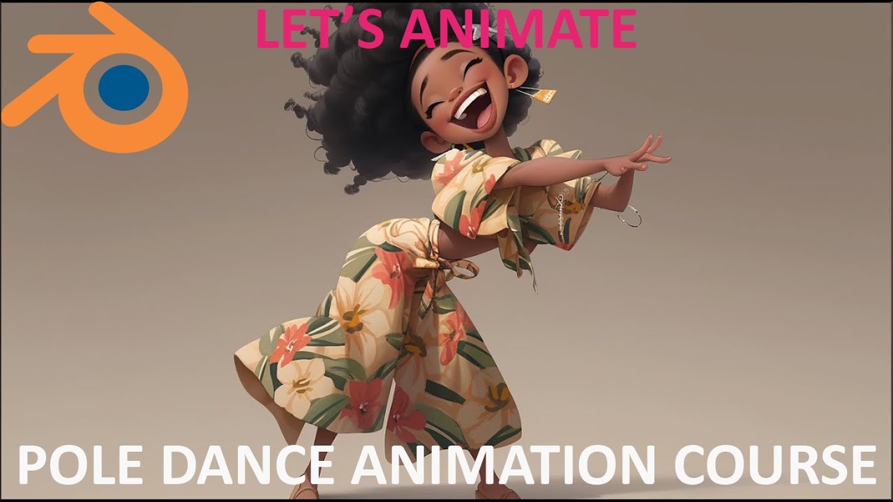 Dance animation course : Pole Dance scene setup in Blender. - YouTube