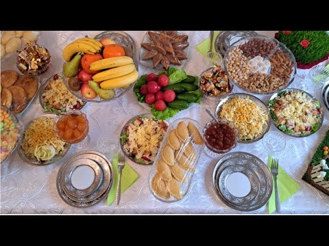 Novruz bayramına özəl süfrə#metbexreseptleri#novruzbayrami #novruzxoncasi #bayram