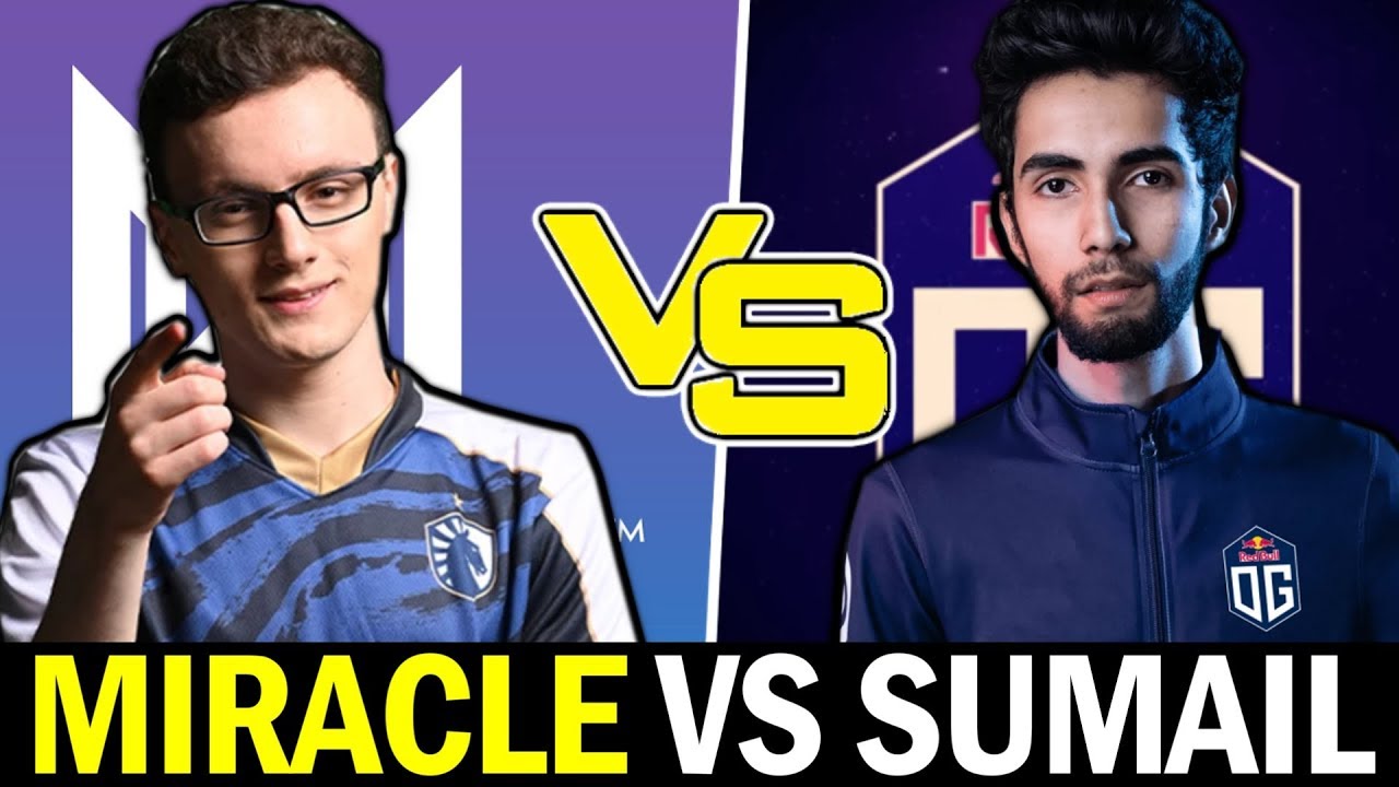 MIRACLE vs SUMAIL — NIGMA Carry vs NEW OG Carry Dota2 - YouTube