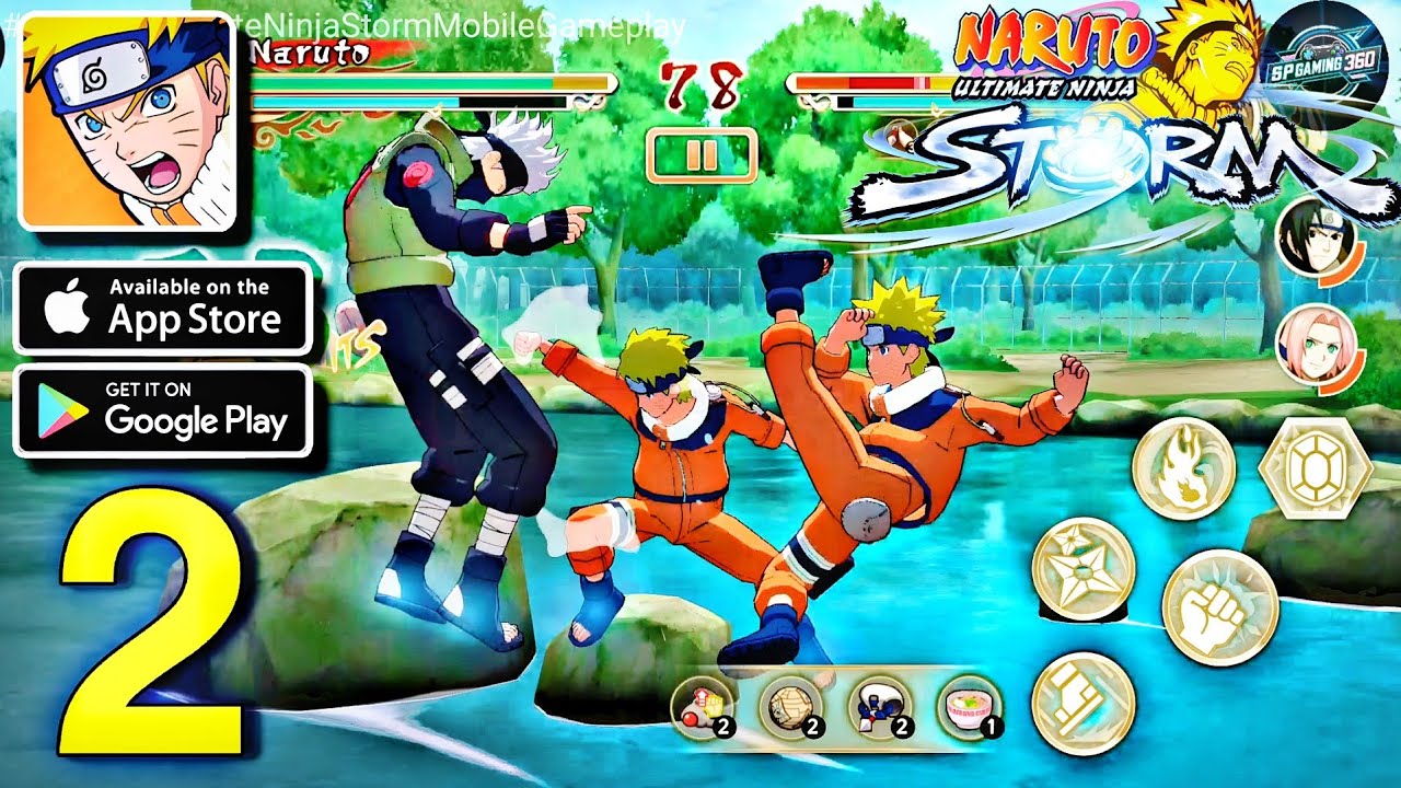 Naruto: Ultimate Ninja Storm Mobile | Gameplay Walkthrough | Part 2 ...