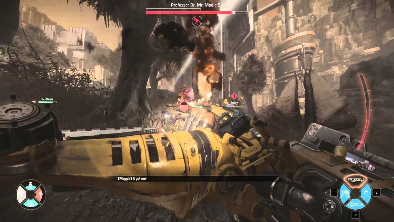 Evolve - Sunny vs Kraken (professor dr. mr. medic sir) 1080p - YouTube