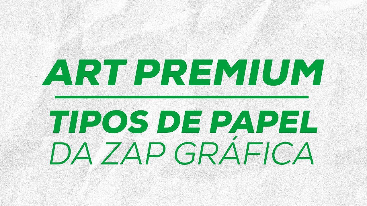 PAPEL ART PREMIUM l Saiba tudo sobre este papel - YouTube