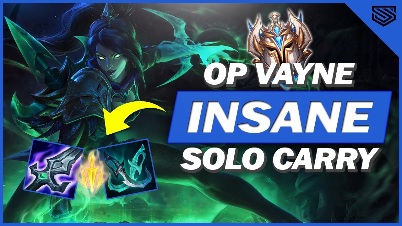 *NEW* SOULSTEALER VAYNE 🔥 INSANE SOLO CARRY - Best Vayne Build - Wild ...