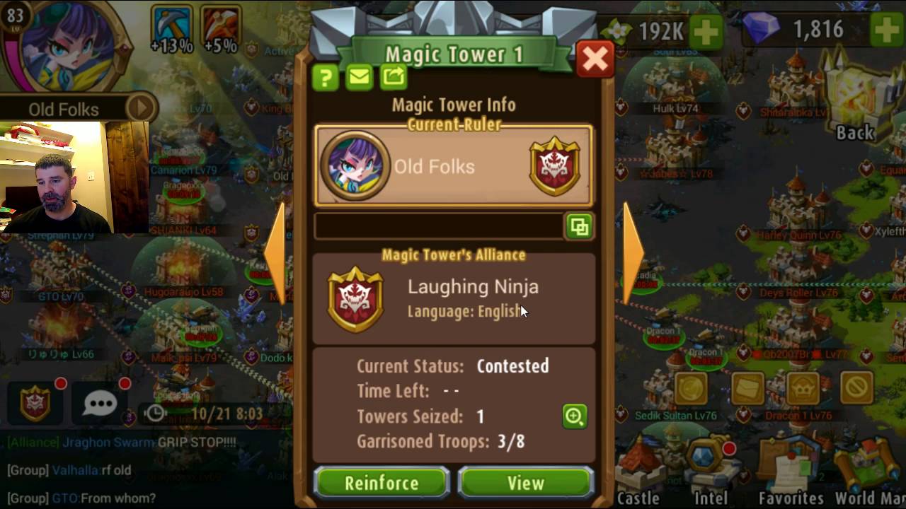 Magic Rush - Crowbar 326 - Throne Wars 10/21/16 vid3 - YouTube