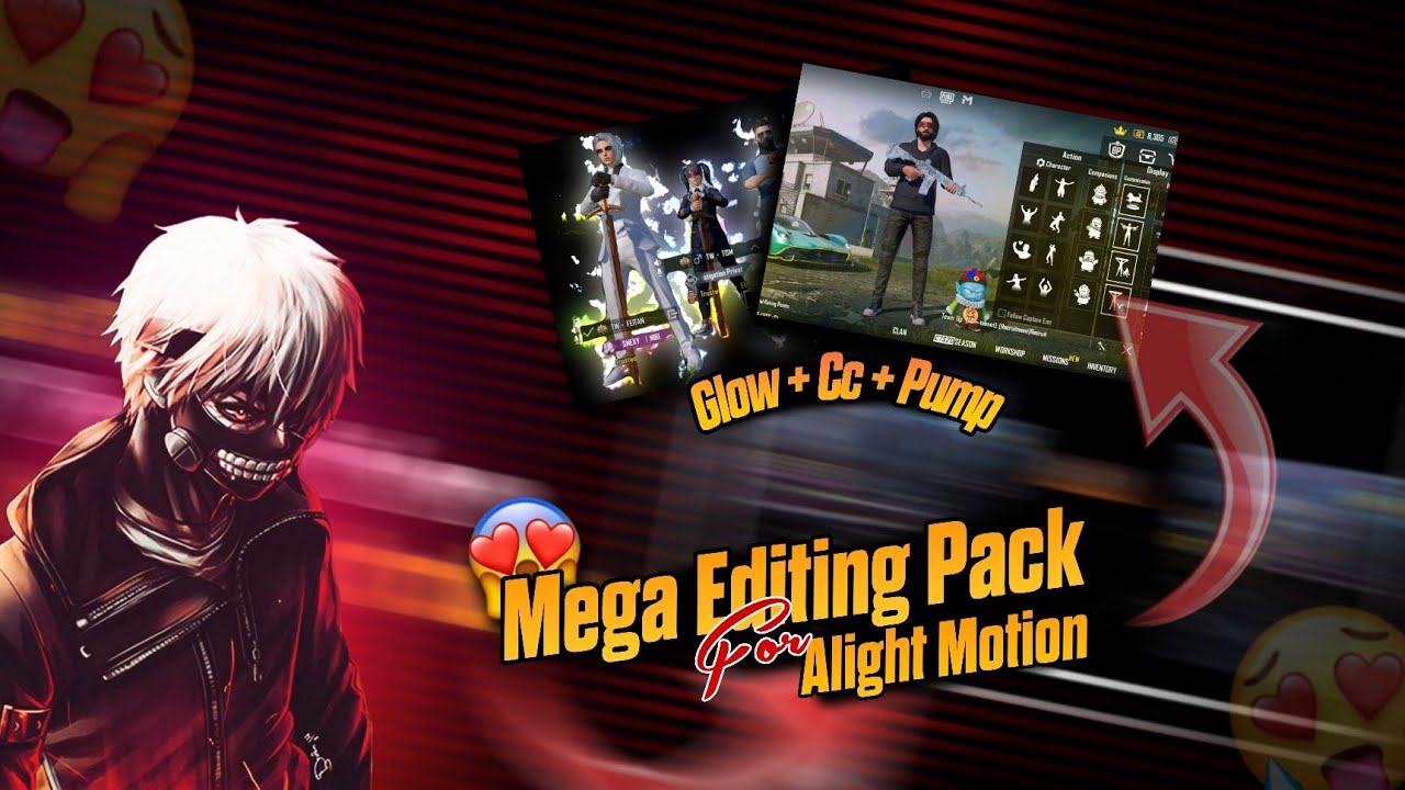 MEGA EDITING GLOW 🔥 | CC AND PUMPS 🚩 LIKE AFTER EFFECT 🥶 | PACK BY REMO EDITS 💦 - YouTube