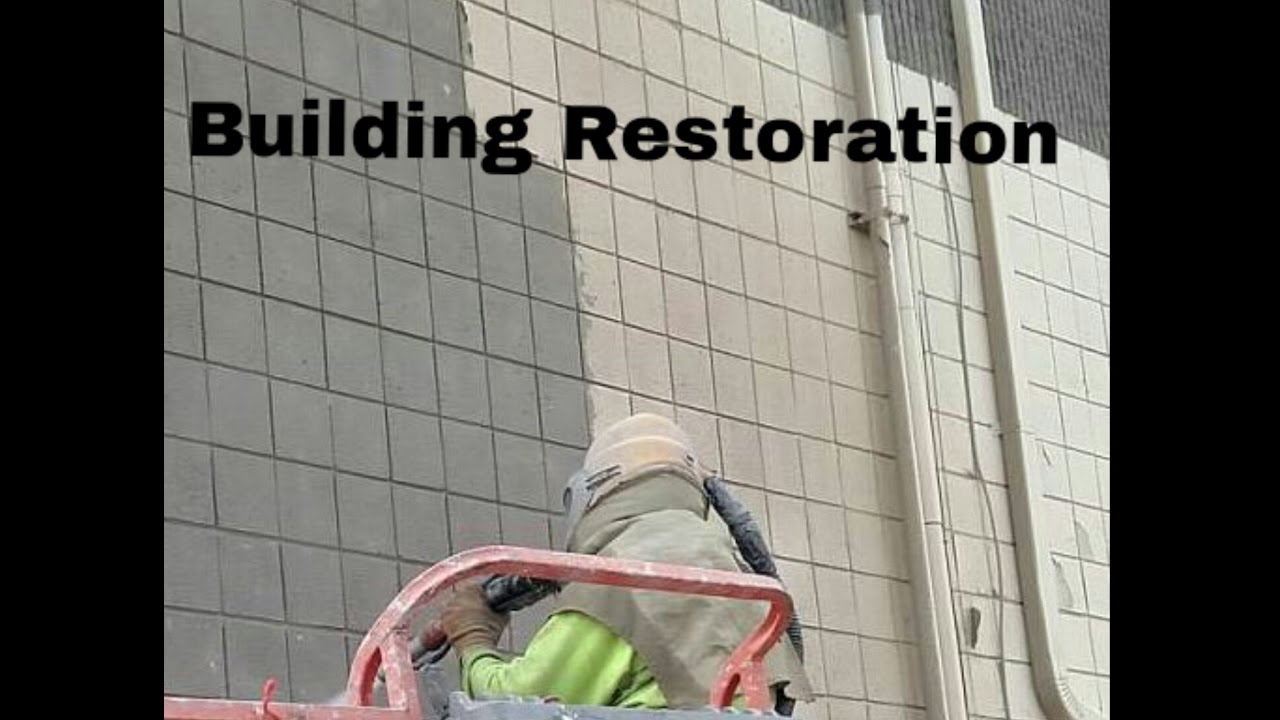 Building Restoration. Brick, block, cement, metal, wood . Sandblasting ...