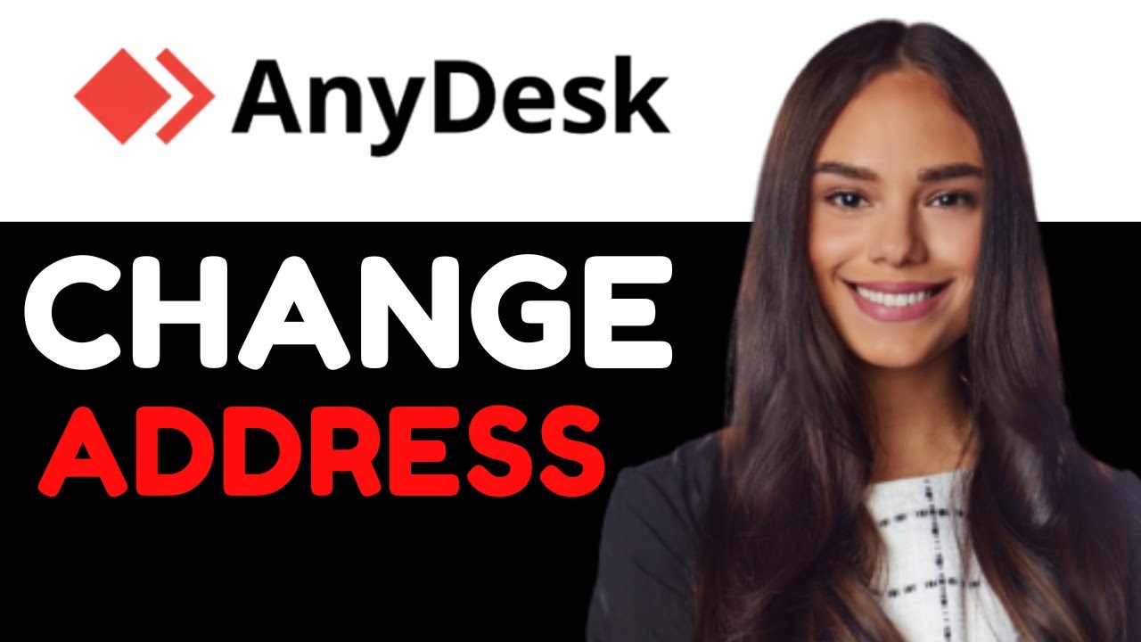 HOW TO CHANGE ADDRESS ON ANYDESK 2024! (FULL GUIDE) - YouTube