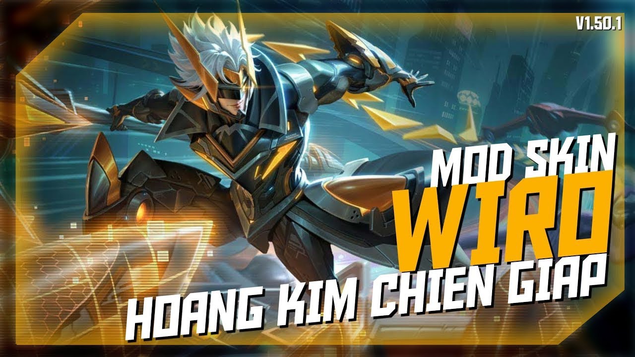 Mod Skin Wiro Hoàng Kim Chiến Giáp Full Hiệu Ứng - Liên Quân Mobile ...