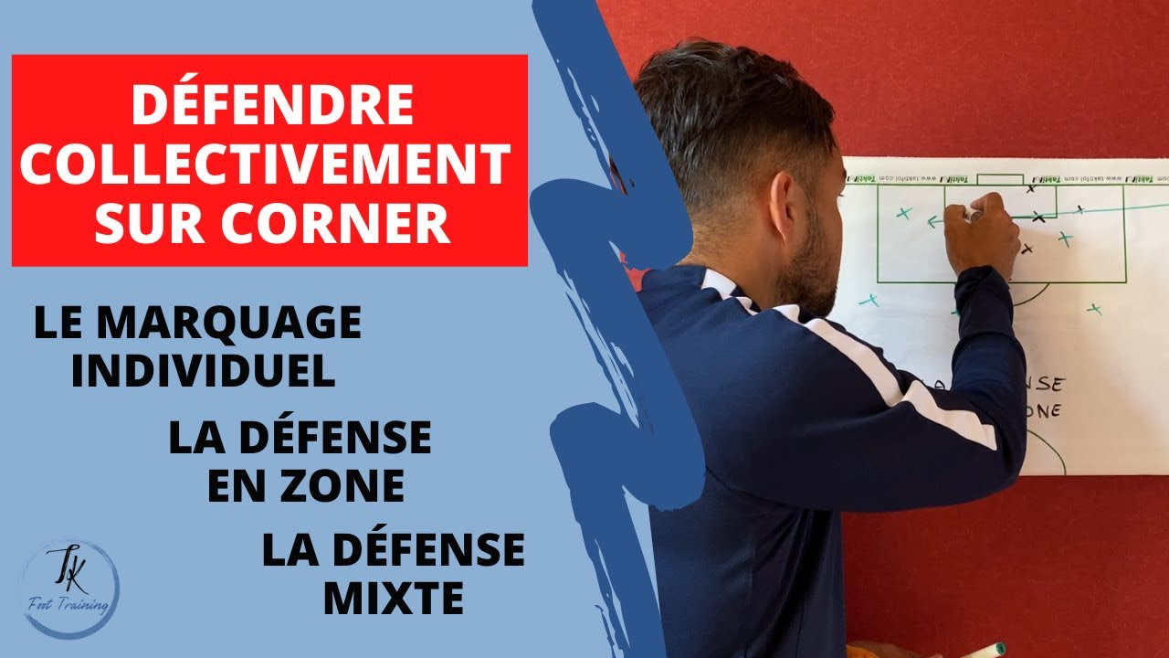3 manières de défendre sur corner au football - YouTube