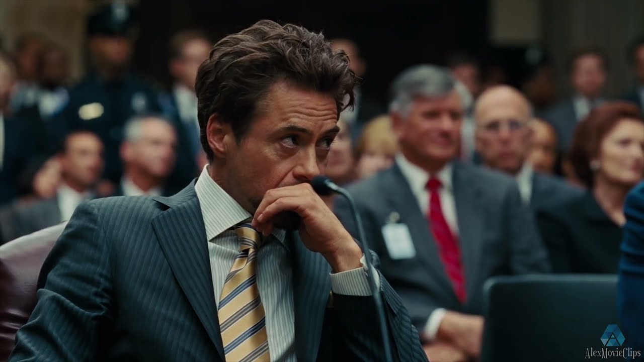 Tony Stark At The Court Hearing / Iron Man 2 / MARVEL 🔥 - YouTube
