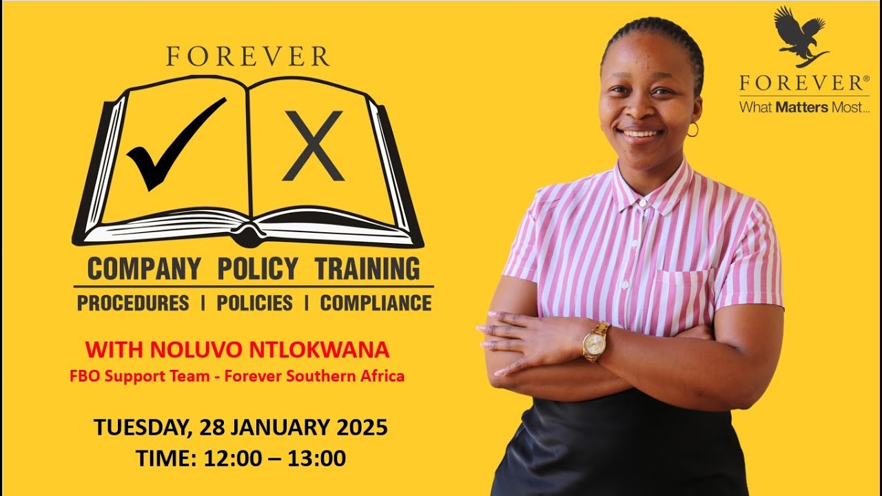 Company Policy Training | Noluvo Ntlokwana (Leadership Bonus ...