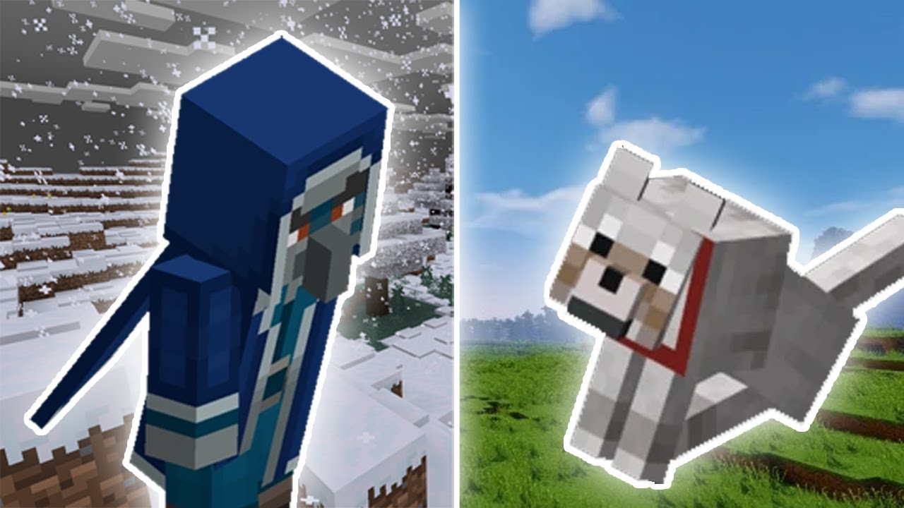 ICEOLOGER VS WOLF | MINECRAFT DUNGEONS - YouTube