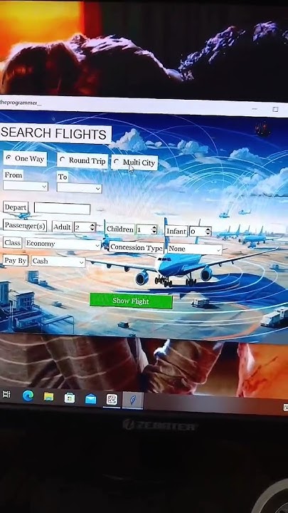 Flight Booking Application Using Python Pawansrikanth 2005 Pawansrikanth Python Coding Code