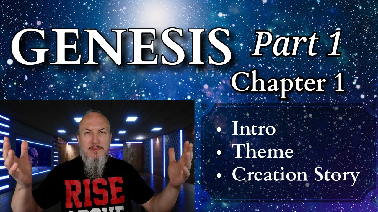 Genesis Chapter 1 (Part 1) Book Theme, Creation Story - YouTube