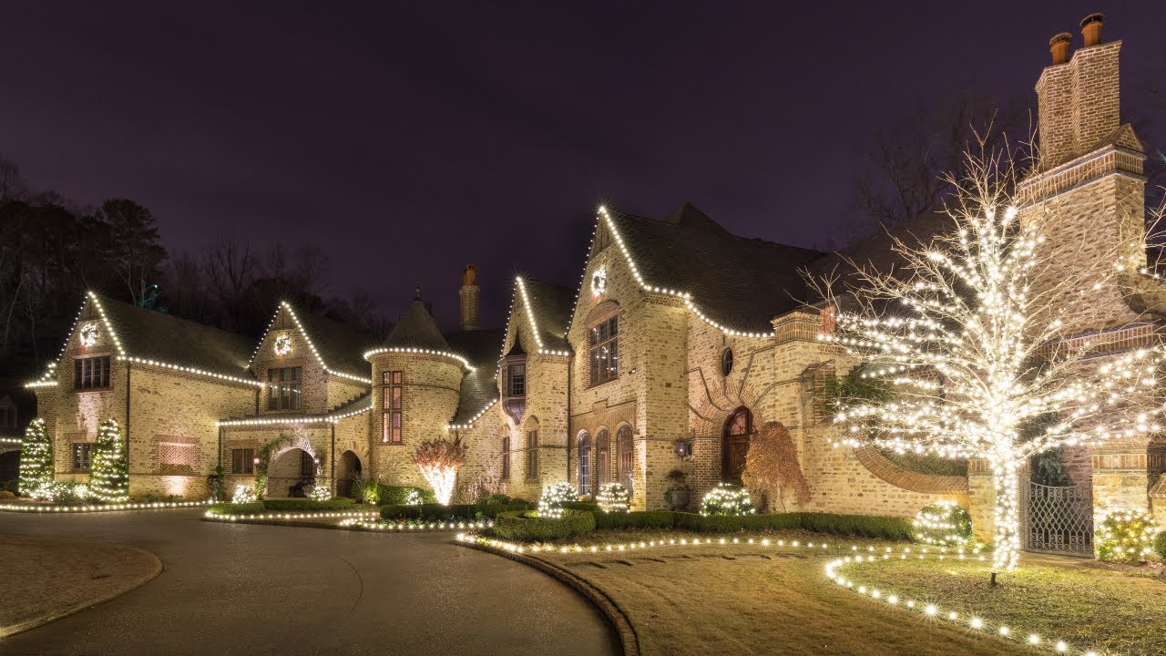Professional Christmas Lighting In Atlanta, GA - YouTube