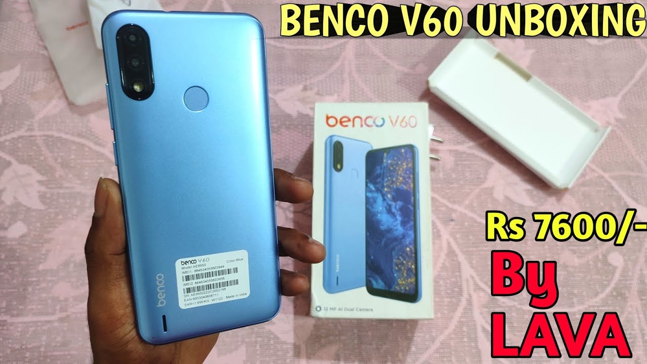 Benco V60 Unboxing Indian Smartphone Made by LAVA | Benco V60 | Benco ...