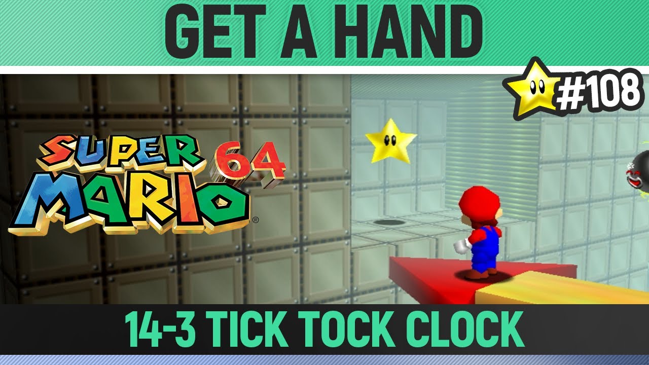 Super Mario 64 - Get a Hand ⭐ 108/120 Star Guide - YouTube
