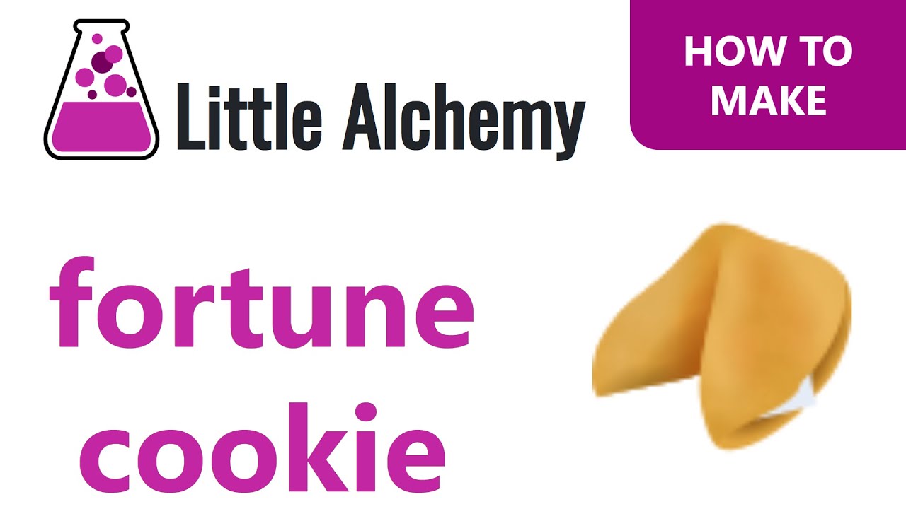 How To Make A Fortune Cookie In Little Alchemy YouTube How To Make A Fortune Cookie In Little Alchemy YouTube
