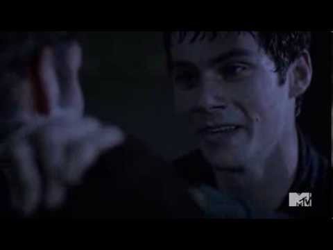 Nogitsune!Stiles & Scott 3x19