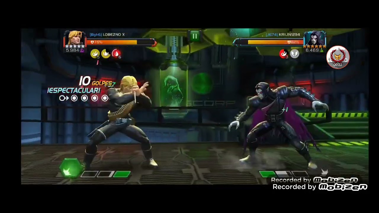 Mcoc. Longshot vs. Morbius. - YouTube