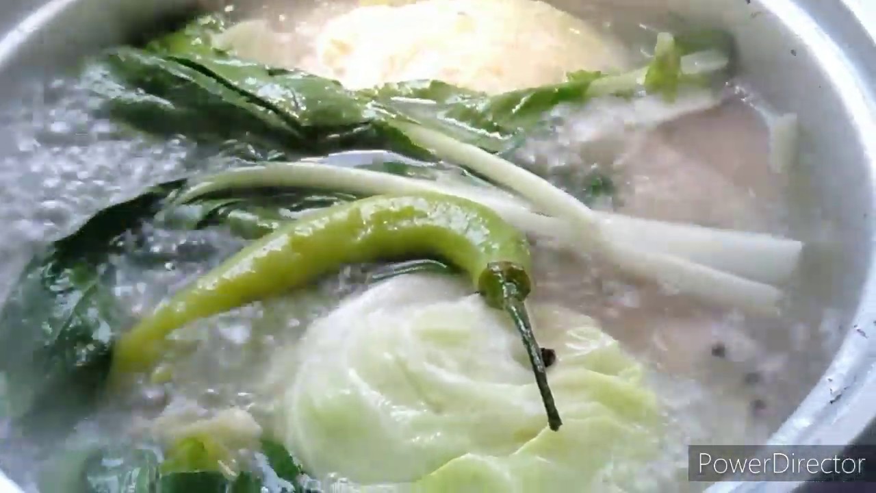 PORK NILAGA+REPOLYO@PECHAY,ULAM PINOY - YouTube