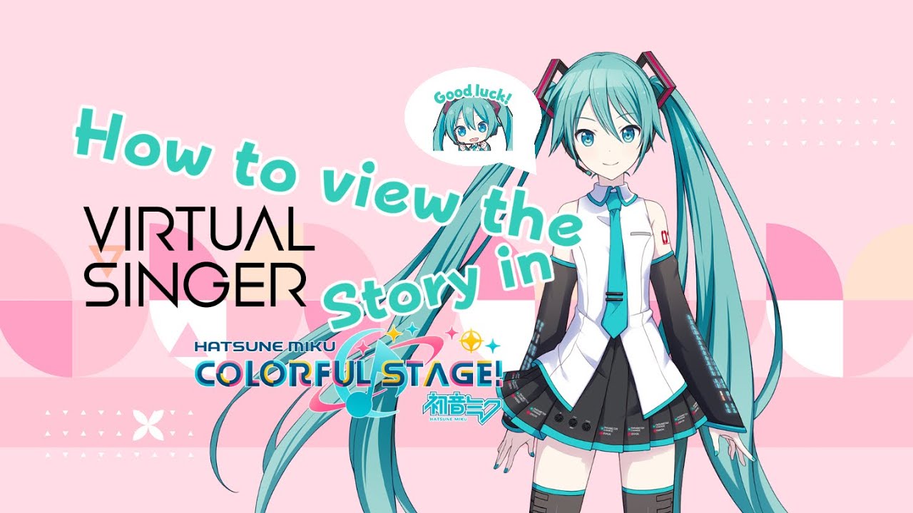 How to view the Virtual Singer story’s in Project SEKAI - YouTube