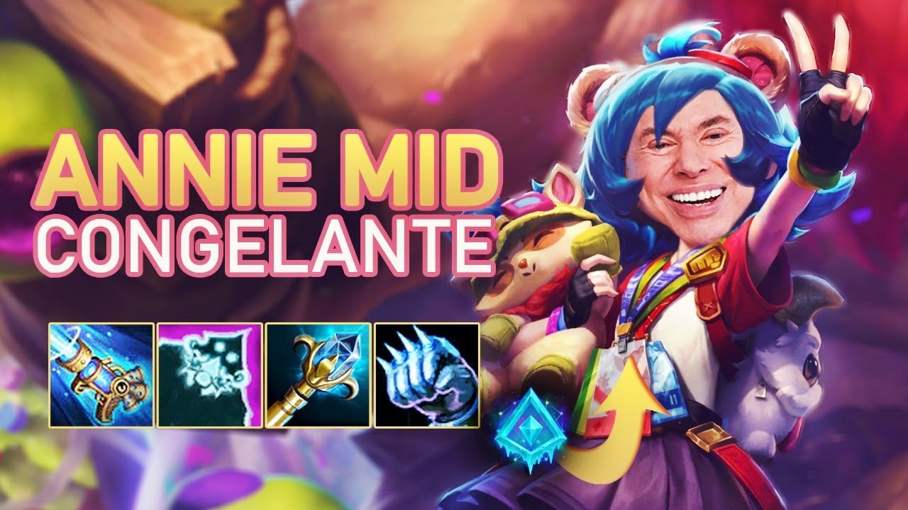 ANNIE MID FULL LENTIDÃO | DÁ PRA FAZER NA SUA RANKED TRANQUILAMENTE E ...