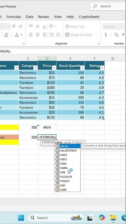 How to Stop VLOOKUP #NA Errors in Excel Quick Fix - YouTube