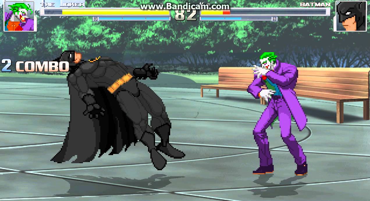 MUGEN Joker vs Batman - YouTube