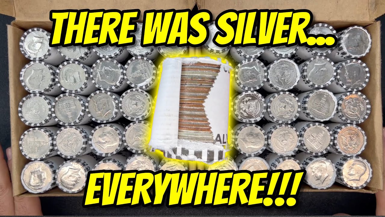 Massive Silver Score! $1000 in Half Dollars Loaded with Value! - YouTube