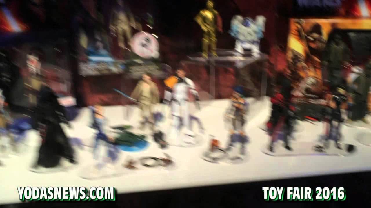 Video Tour of Star Wars items at Hasbro Fan Day Event New York Toy Fair ...