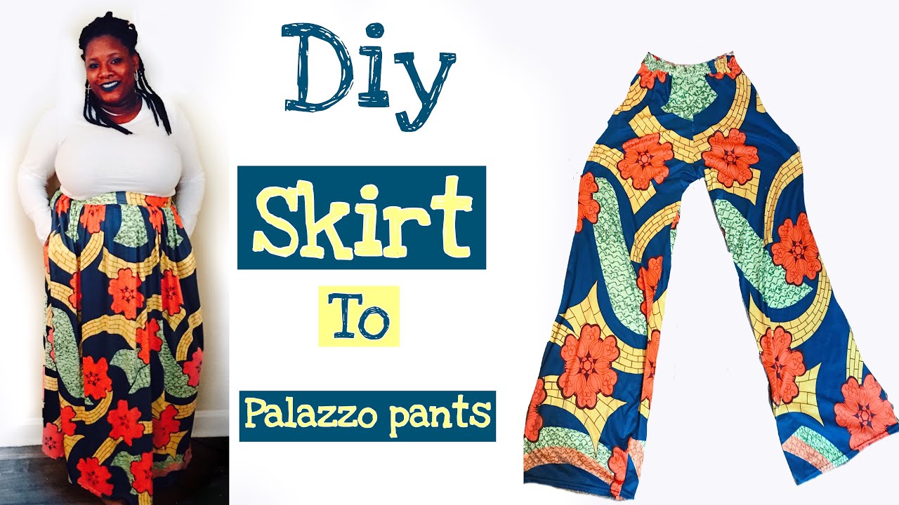 How To Make Palazzo Pants From A Skirt How To Make Pants YouTube how-to-make-palazzo-pants-from-a-skirt-how-to-make-pants-youtube