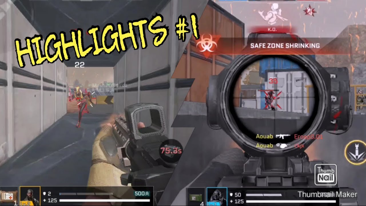 Project:BS HIGHLIGHTS #1 🔥( AMAZING MOBILE SHOOTING GAME ) - YouTube