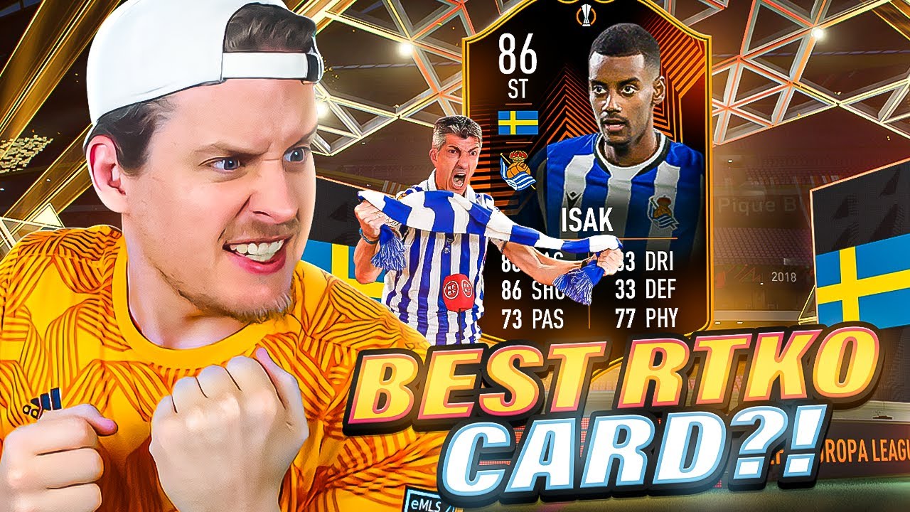 Insane RTTK Card?! 86 RTTK ISAK PLAYER REVIEW! FIFA 22 Ultimate Team ...