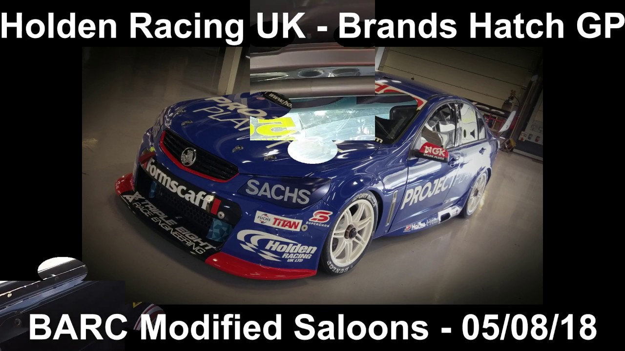 Holden Racing UK Race 2 Win - BARC South East Modified Saloons - Brands ...